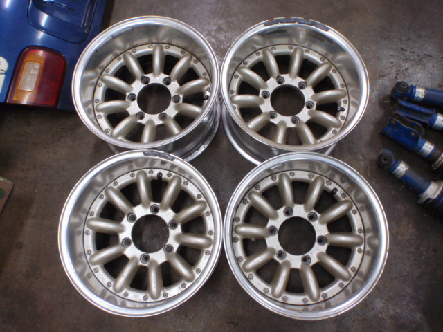 Ming_FD3S Garage: Watanabe 15' 3 piece 4x4 Sport Rim