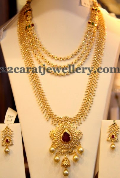 Diamond Haar Simple Layers Necklace - Jewellery Designs