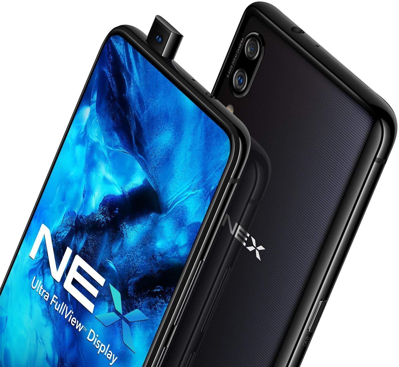 Vivo NEX (Ultra FullView Display, 8GB RAM + 128GB Memory) - Black - shopping market