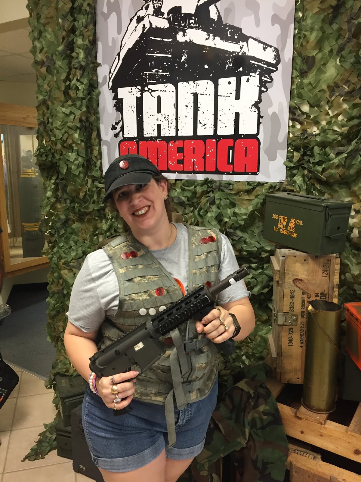 Tiviachick Loves Laser Tag: Tactical Tag at Tank America