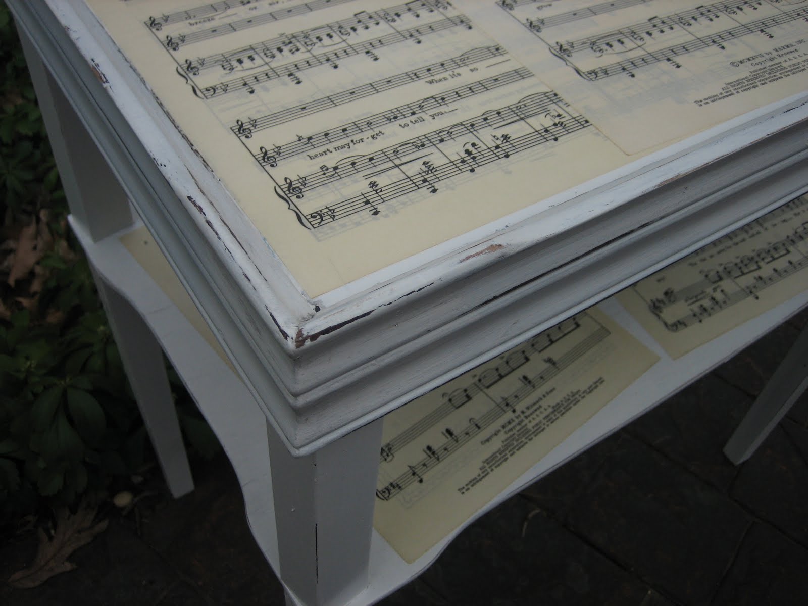 Elizabeth & Co.: Sheet Music Side Table