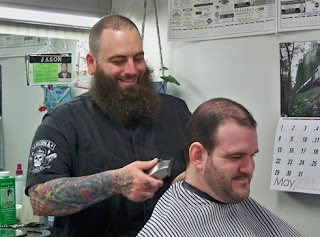 Zane Plaza Barber Shop, Chillicothe, Ohio