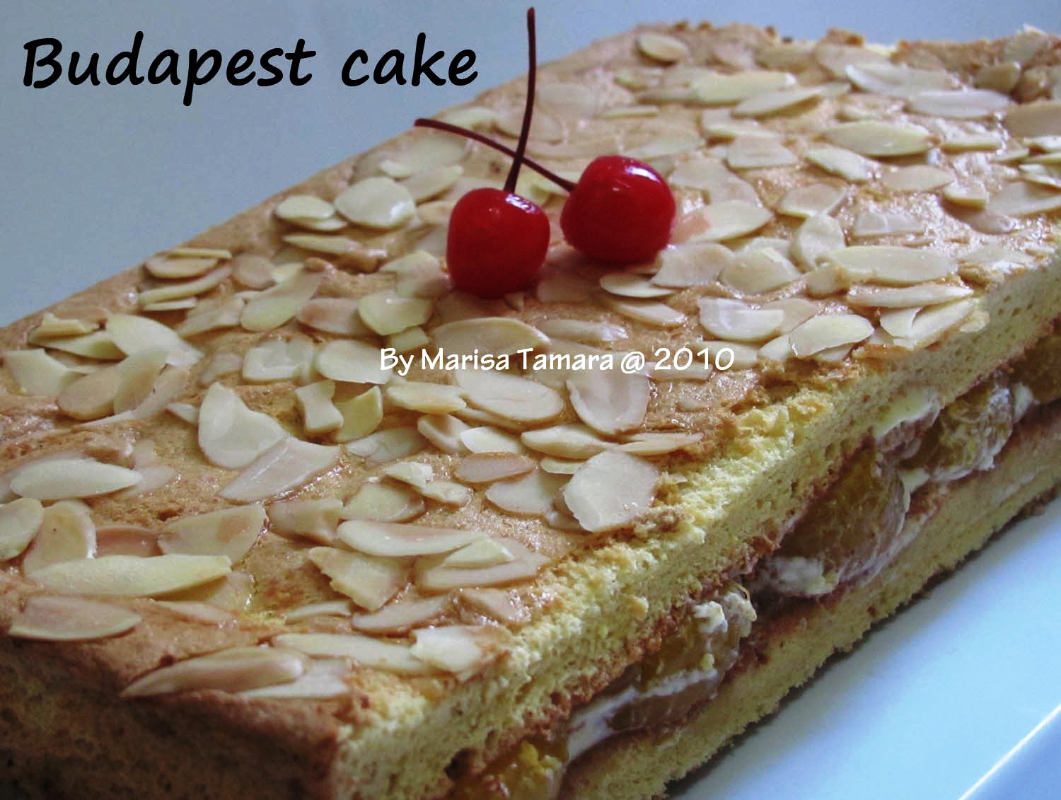 Welcome To Marisa's Kitchen: Budapest Cake