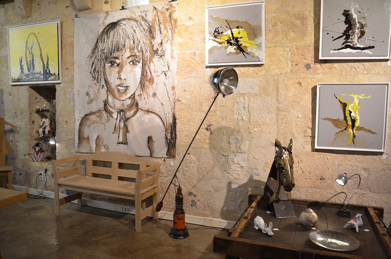 Lydia Roche Art - portrait femme Afrique art contemporain dessin ...