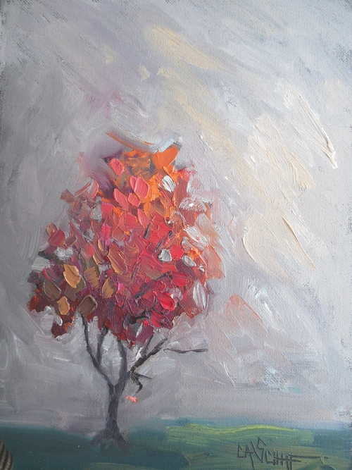 Where ART Lives Gallery Artists Group Blog: Small Oil Painting, Tree ...