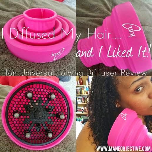 I Diffused My Hair and I Liked It: Ion Universal Folding Diffuser ...