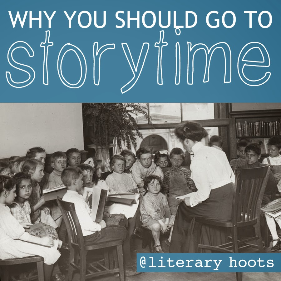 Literary Hoots: Why You Should Go to Storytime
