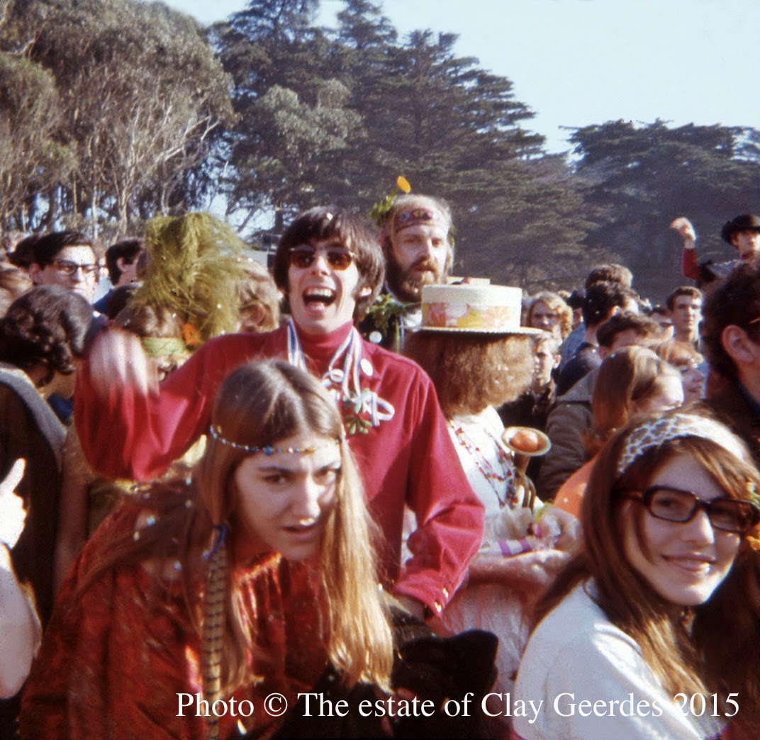 The Clay Geerdes Archives: Human Be-In, Golden Gate Park, San Francisco ...