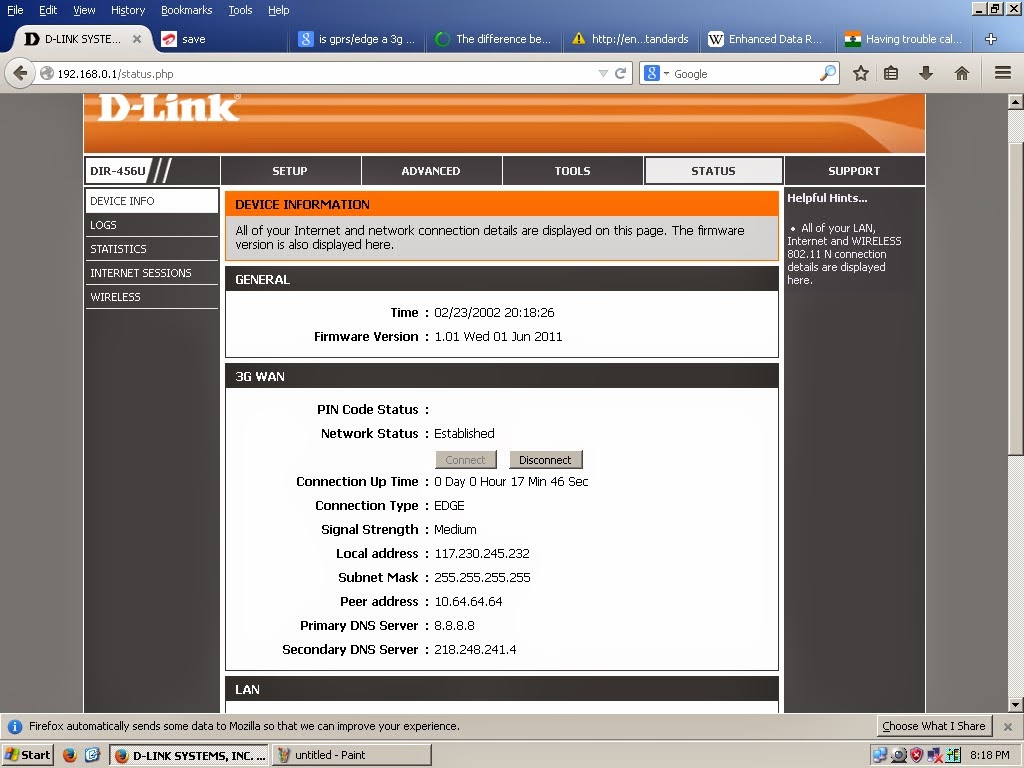 Nothing can stop u....: D-Link DIR-456U - Residential USIM embedded ...
