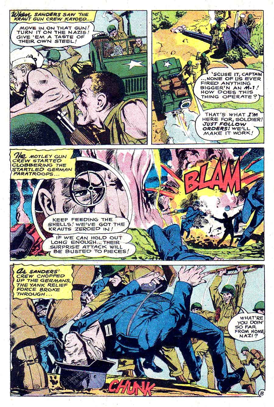 Our Army At War #182 - Neal Adams art - Pencil Ink