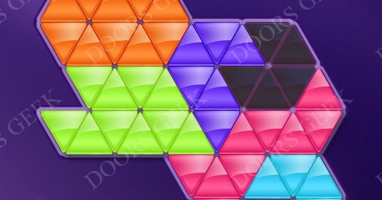 Block! Triangle Puzzle Intermediate Level 54 Solution ~ Doors Geek