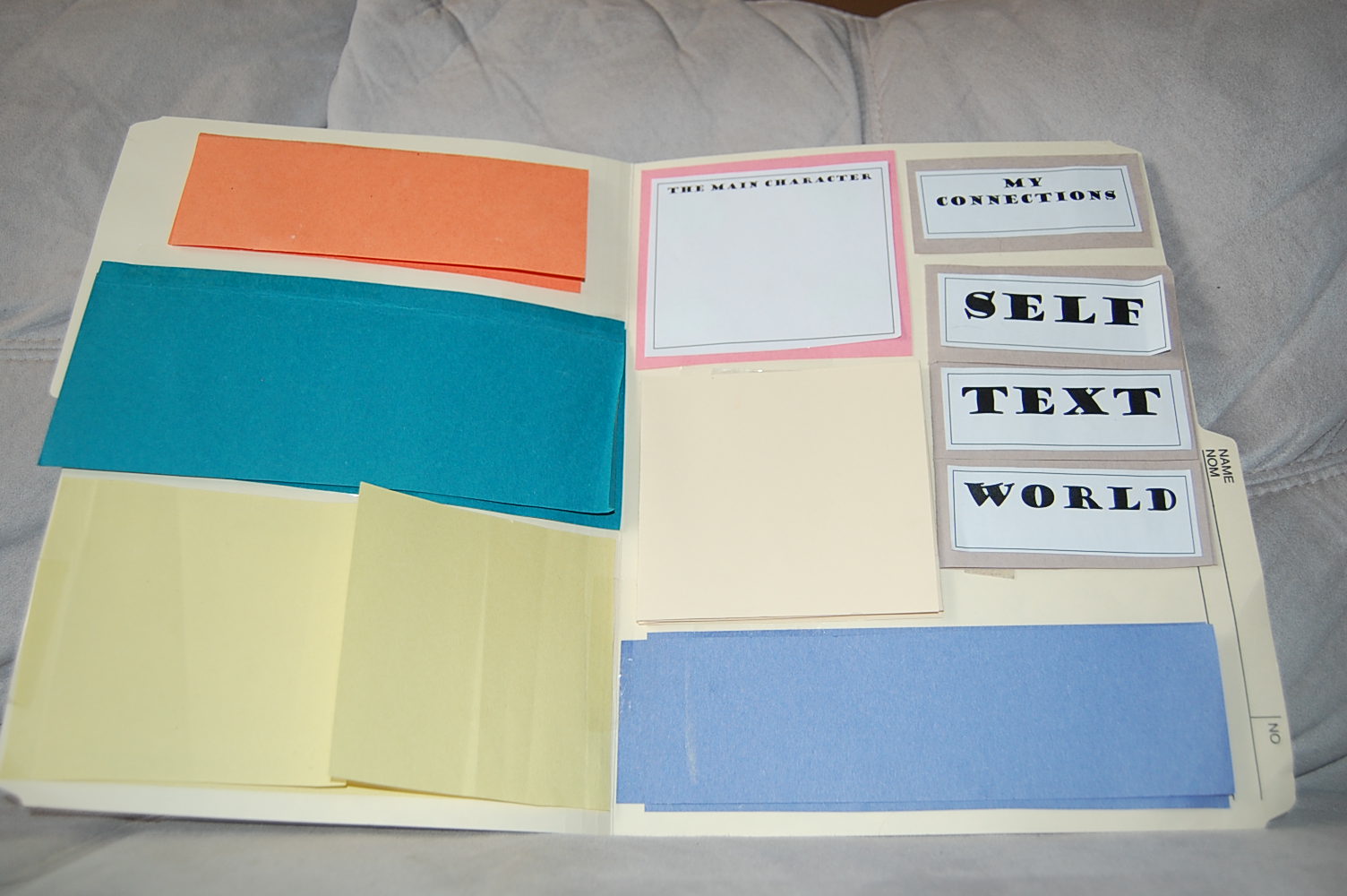 Thinking of Teaching: Interactive Reading Portfolio (Freebie)