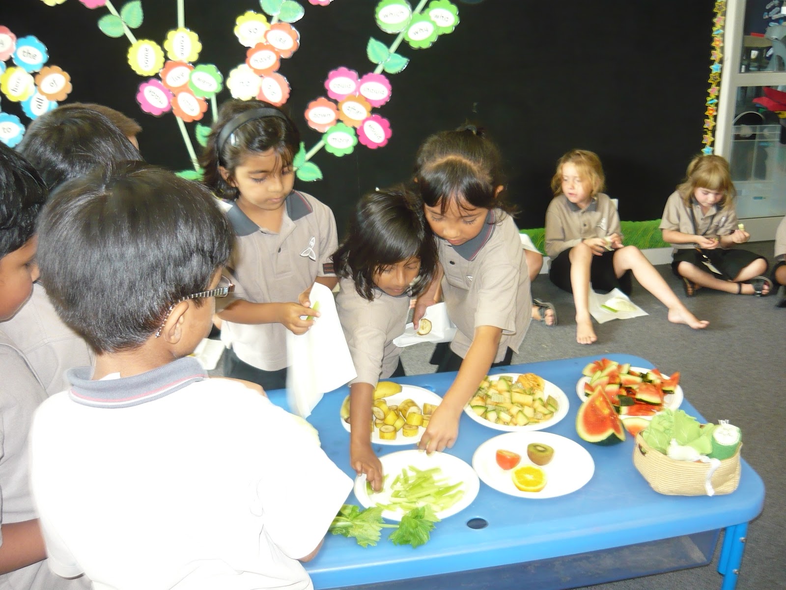 Mrs Lalz Cool kidz: Fruits and Vegetables at school