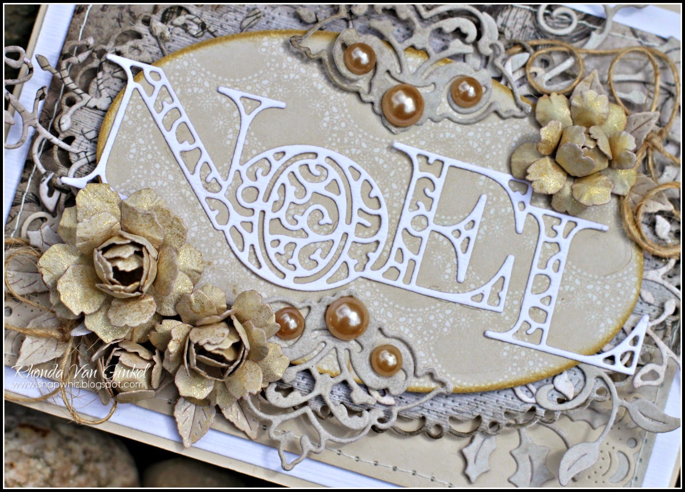 Scrappity Dappity Doo!: Vintage Noel Card with Cheery Lynn Designs