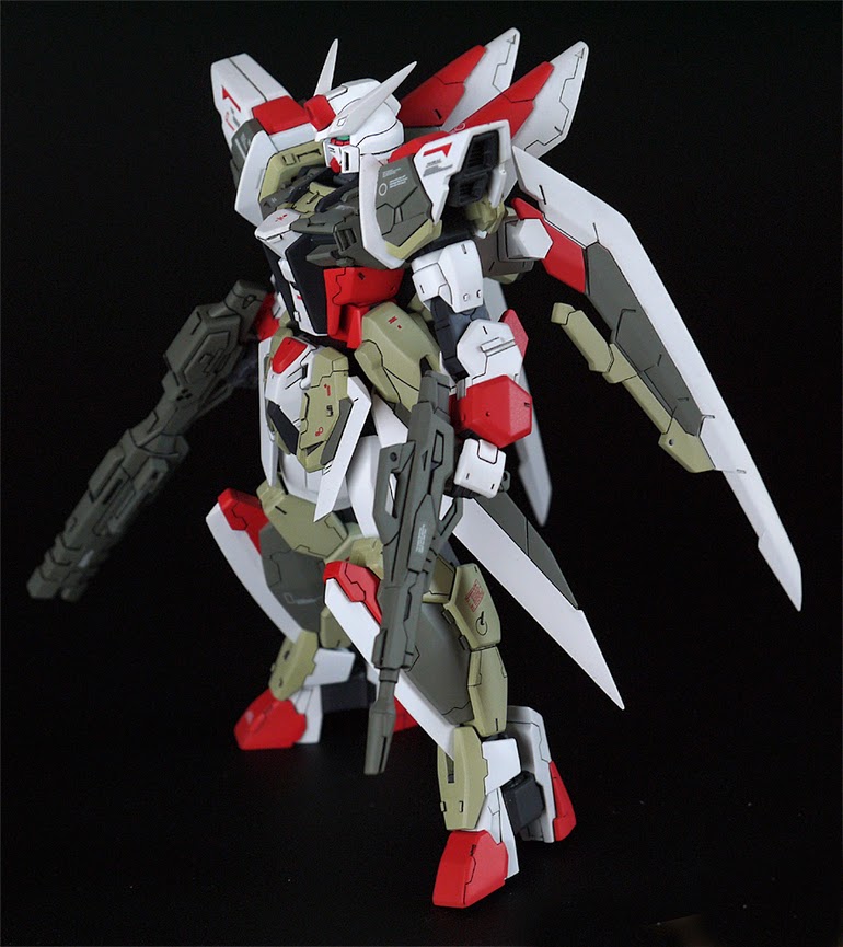 Custom Build: HGBF 1/144 Build Strike Gundam "Slash Strike"