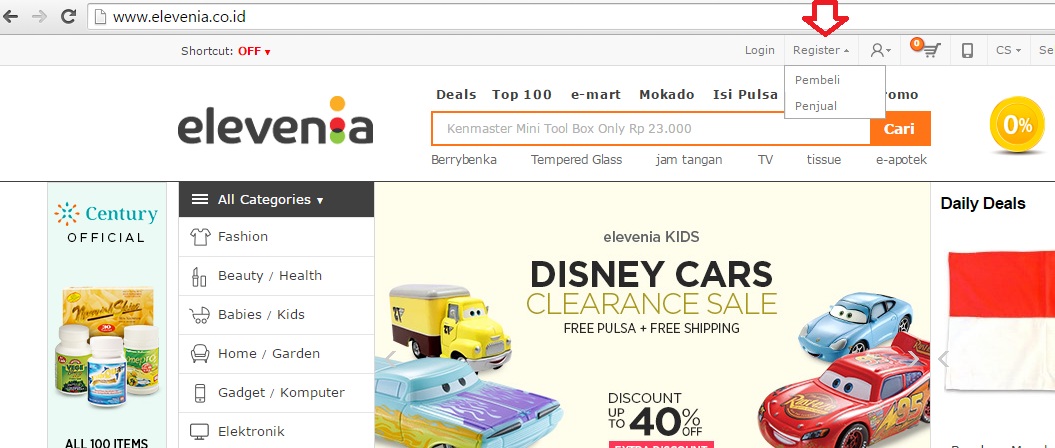 Serba-Serbi Tutorial: Cara Daftar atau Registrasi Akun Baru Di Elevania