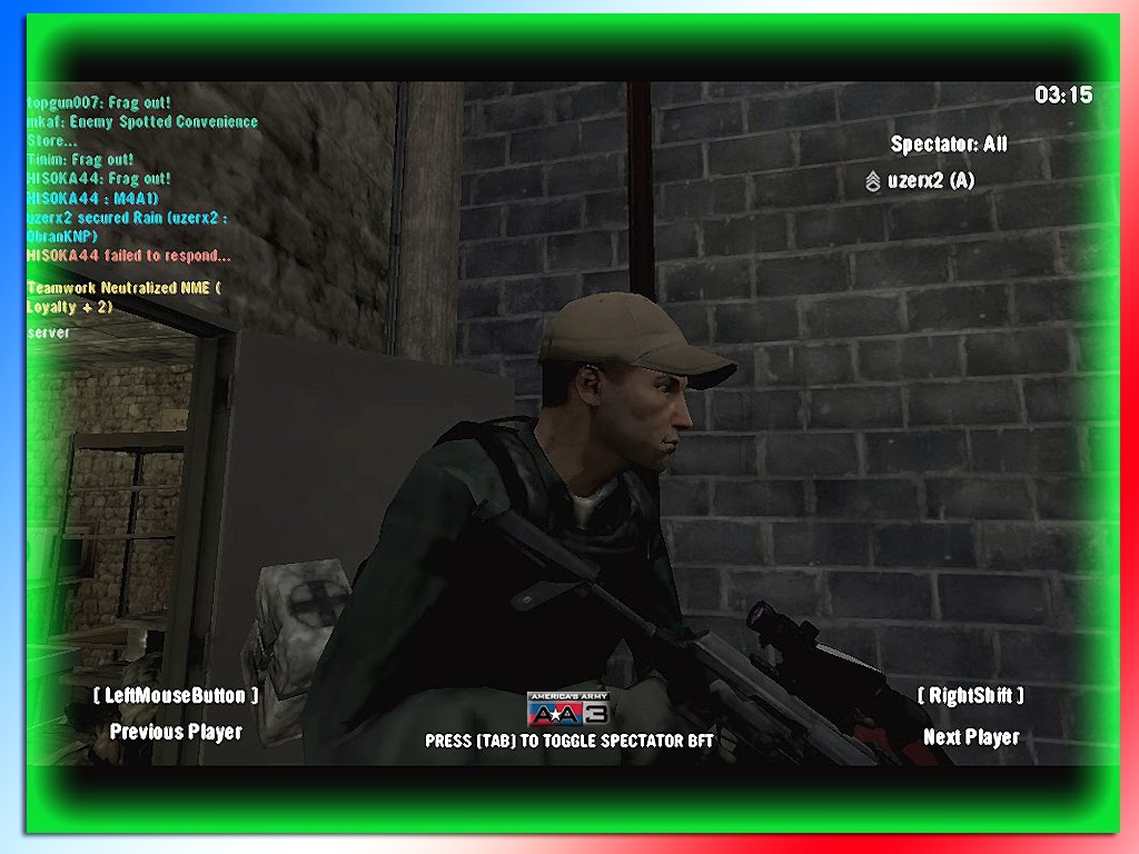 America's Army 3: Recce Rectal Cranial Inversion Redleg Rectal Cranial ...