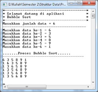 Contoh Program Sorting Menggunakan Bubble Sort pada C++ | Sekedar ...