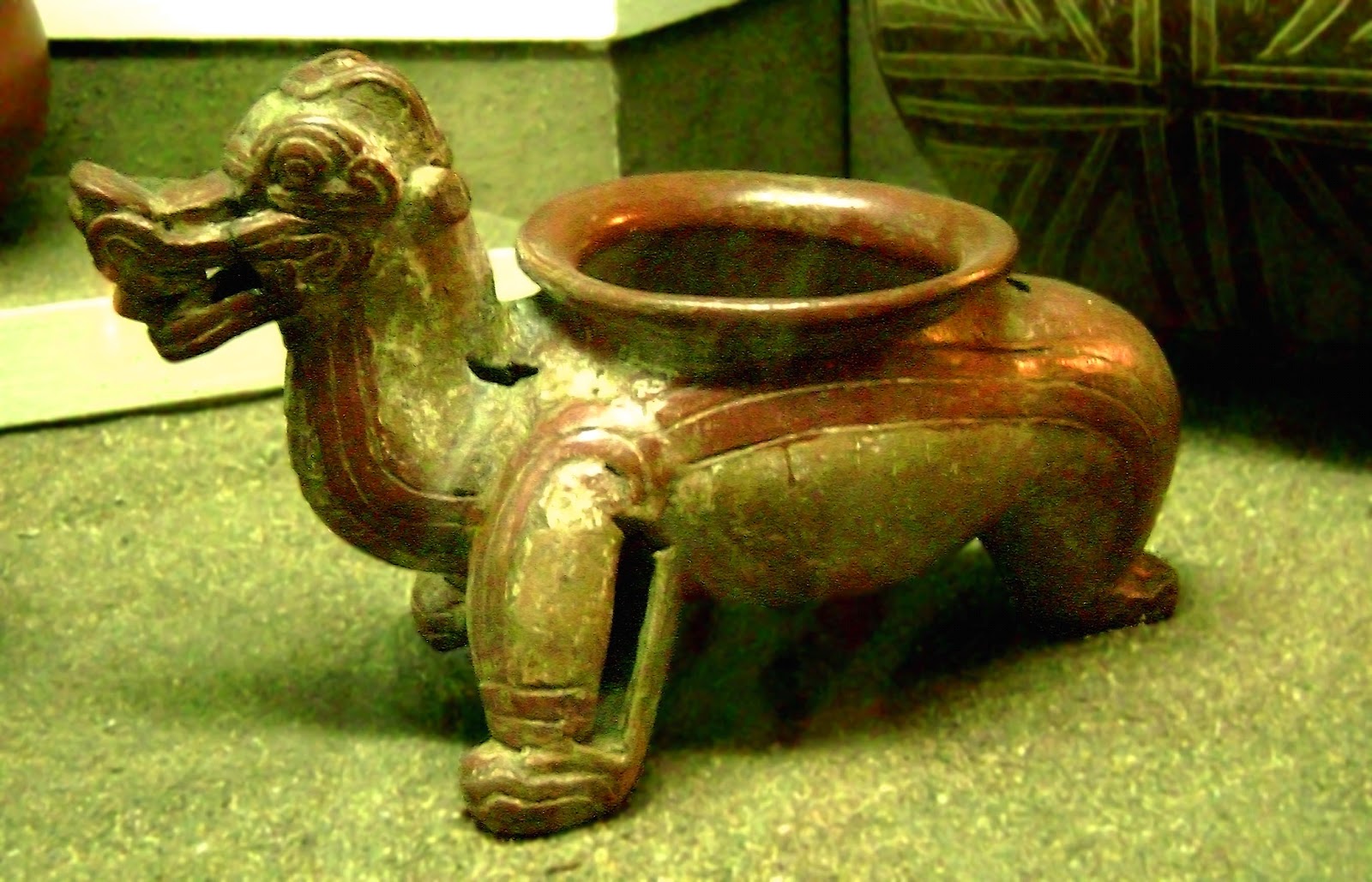 Pieza cerámica precolombina