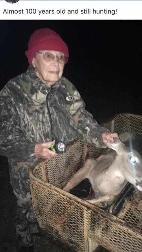 Marian's Hunting Stories, etc., etc., etc...: Almost 100 Years Old ...