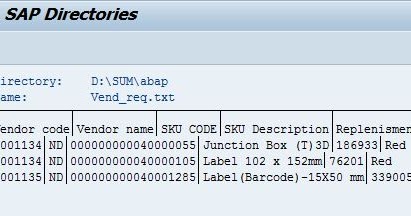 SAP ABAP 4 Tutorial: Report Output via Email html format