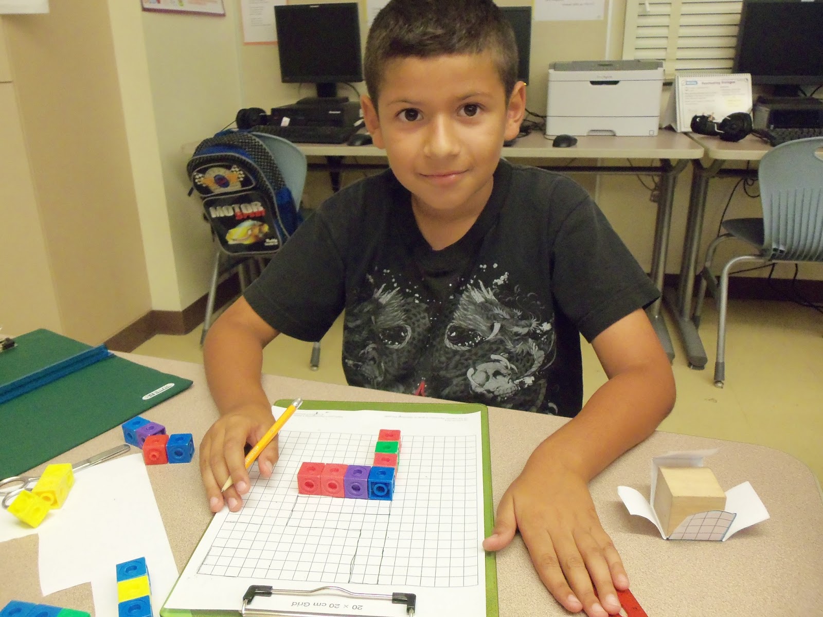 Mom and Me Math Activities: 5.MD.C.5 Find Volume by Packing Cubes