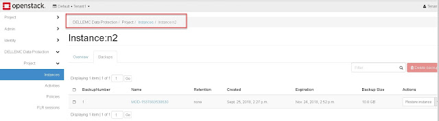 Bhaven Parmar's Blog: Backup-as-a-Service for OpenStack Cloud