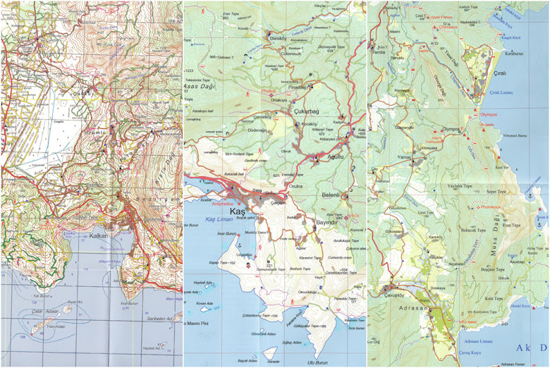 always further away from where I was: The Lycian Way: Useful information