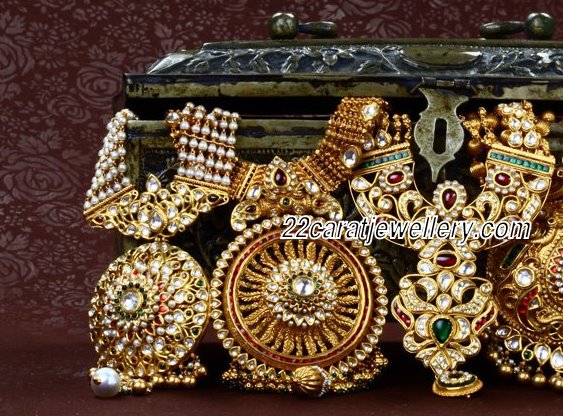 Classic Kundan Long Chains - Jewellery Designs