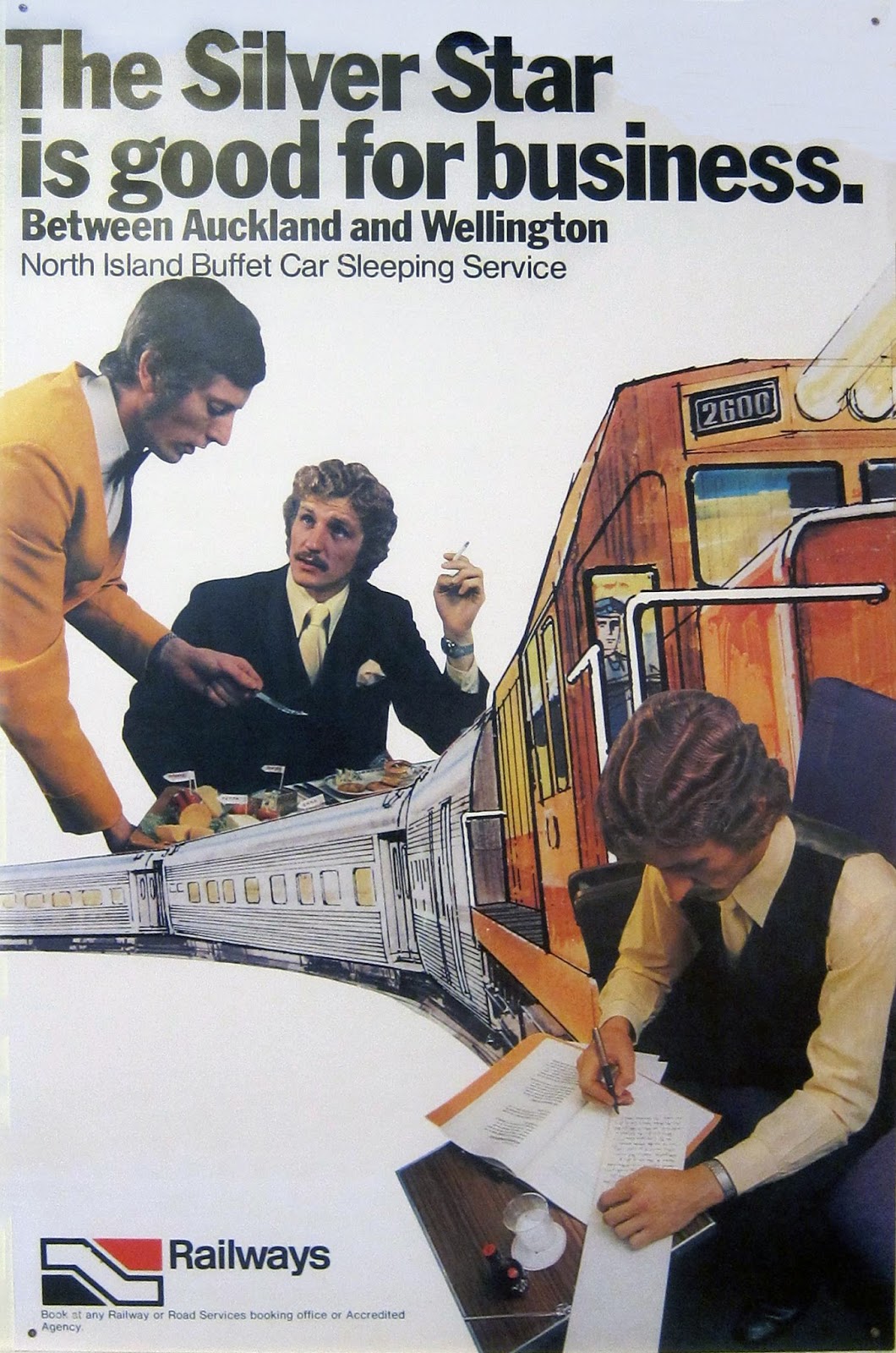 transpress nz: 'Silver Star' poster, circa 1972