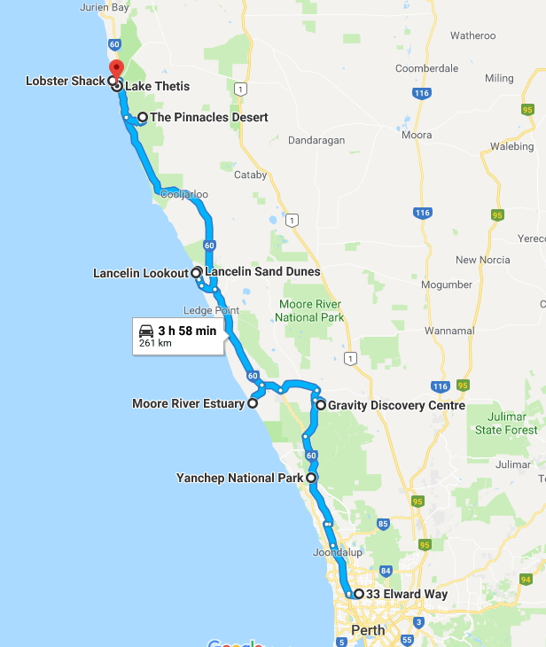 myTravel: North Perth, Cervantes - Dec 2017