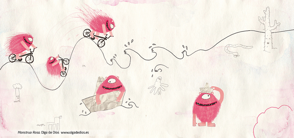 LIBROS PARA EDUCAR EN VALORES: Monstruo Rosa de Olga de Dios. | RZ100 ...
