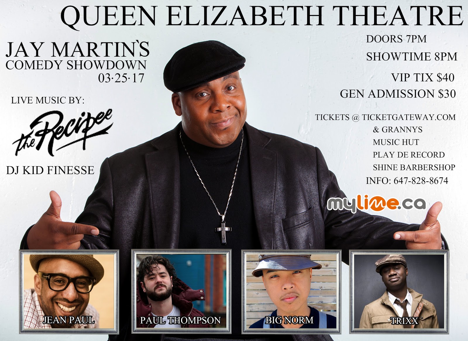C.A. Confidential: Jay Martin's Comedy Showdown @ Queen Elizabeth ...