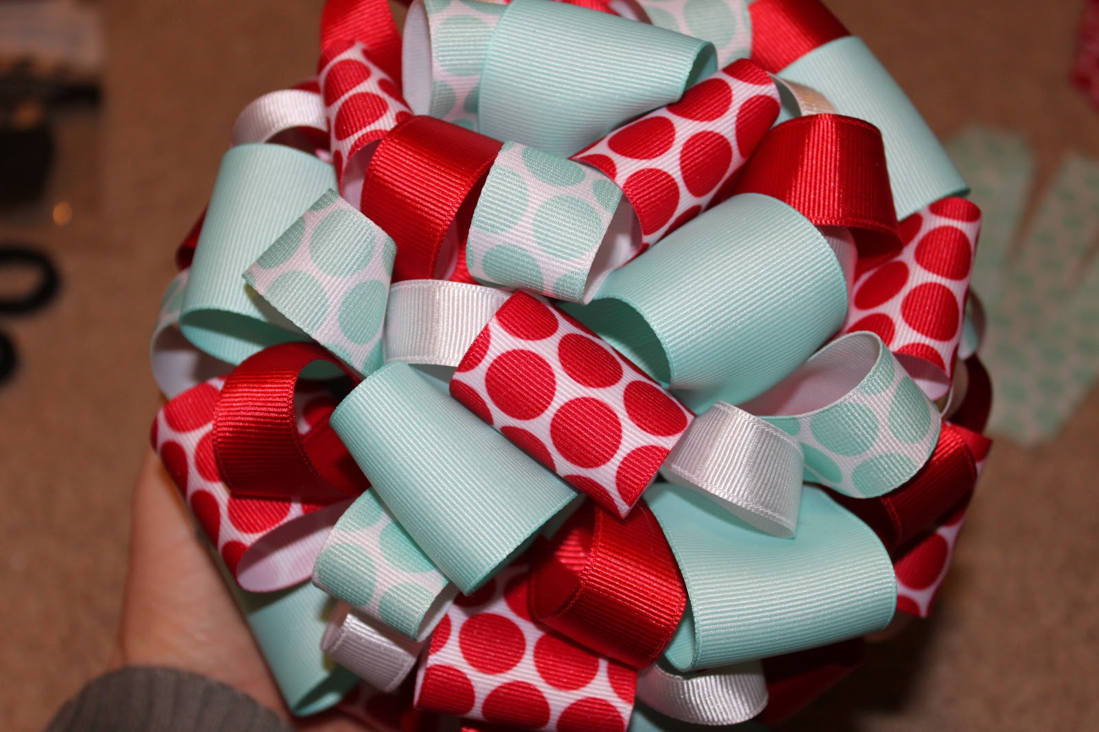 Handmade Happiness: Ribbon Topiaries