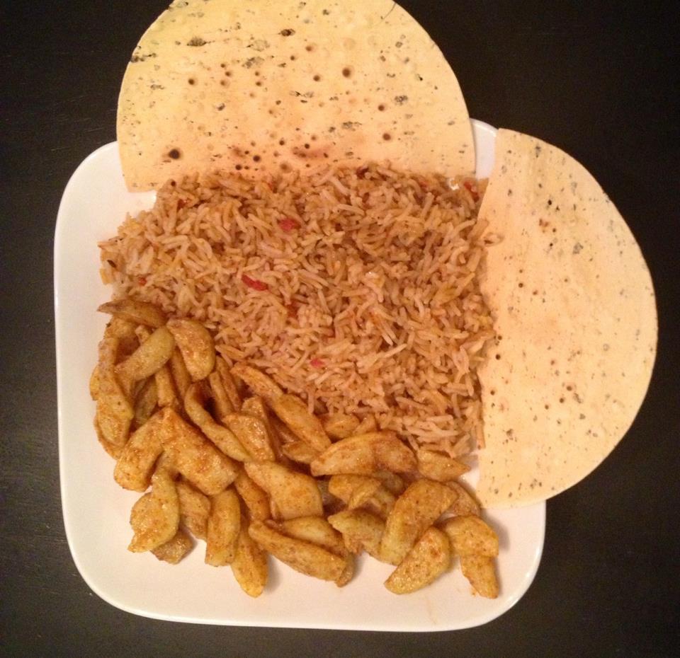 Cooking Club: Bhugga Chanwar ayn patata taryal(Sindhi Brown Rice and ...