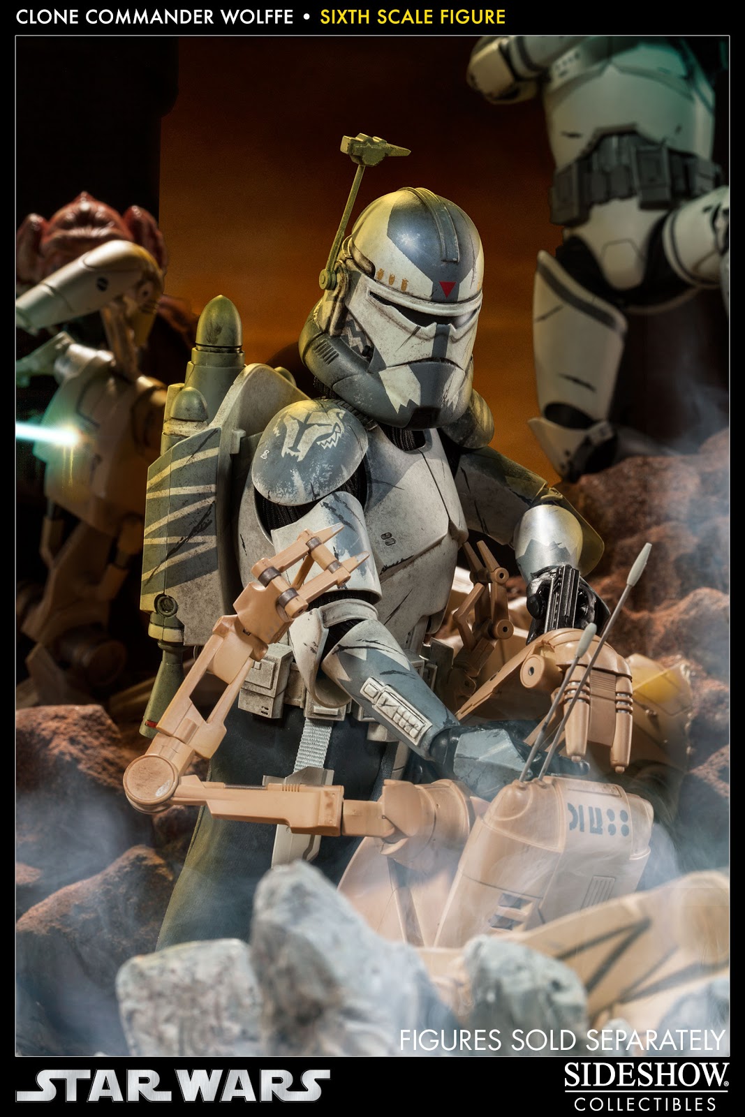 Clone Commander Wolffe