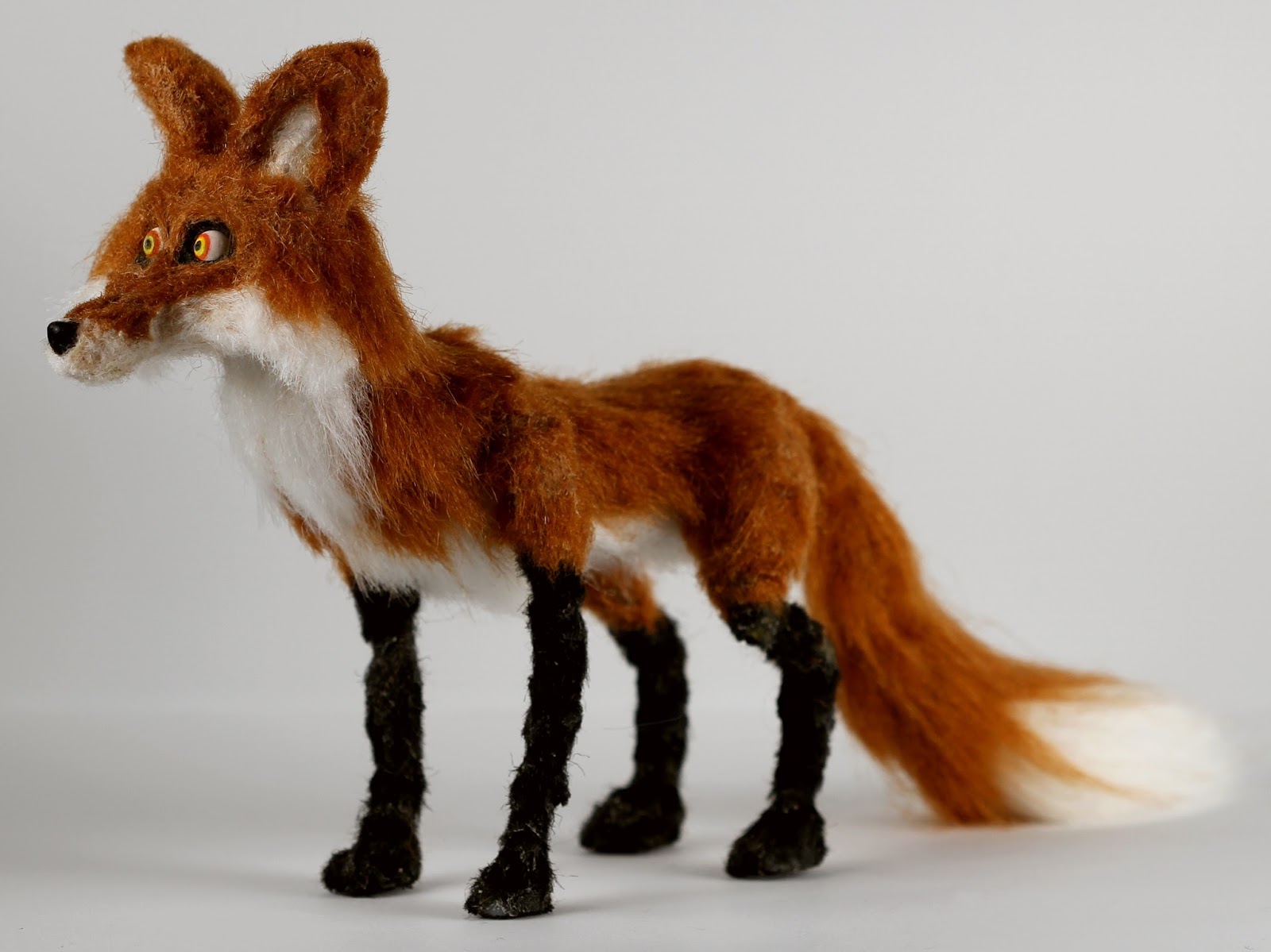 Sammy-Jo Tawn Stop Motion: Completed Red Fox Stop Motion Puppet