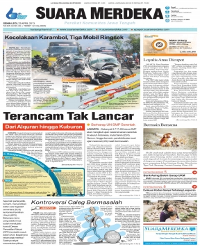 ALL IN 1 UPDATE KORAN.MAJALAH. DLL: KORAN HARIAN SUARA MERDEKA EDISI ...