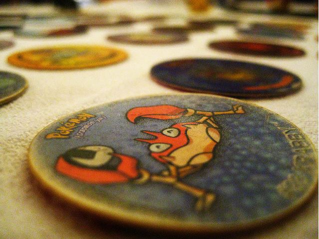 old days collections: tazos