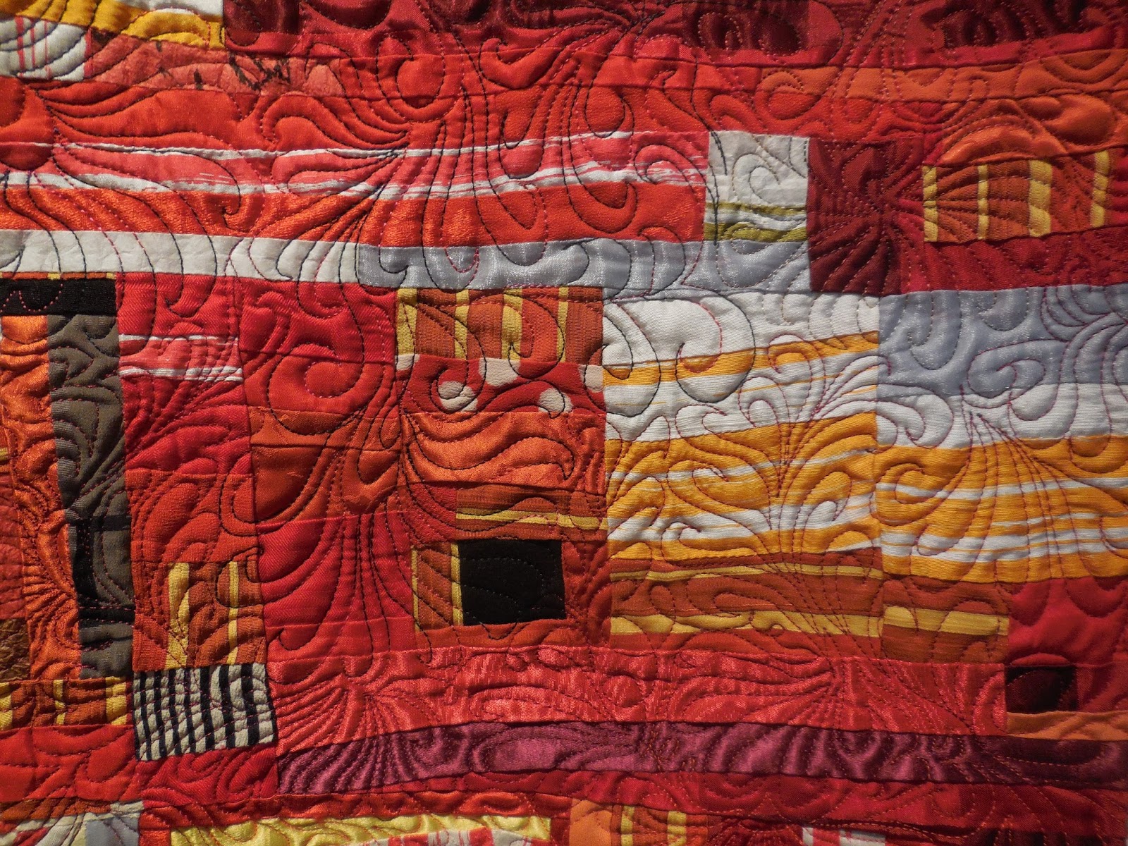 Art With a Needle: Quilt National 10 -- more pieced quilts