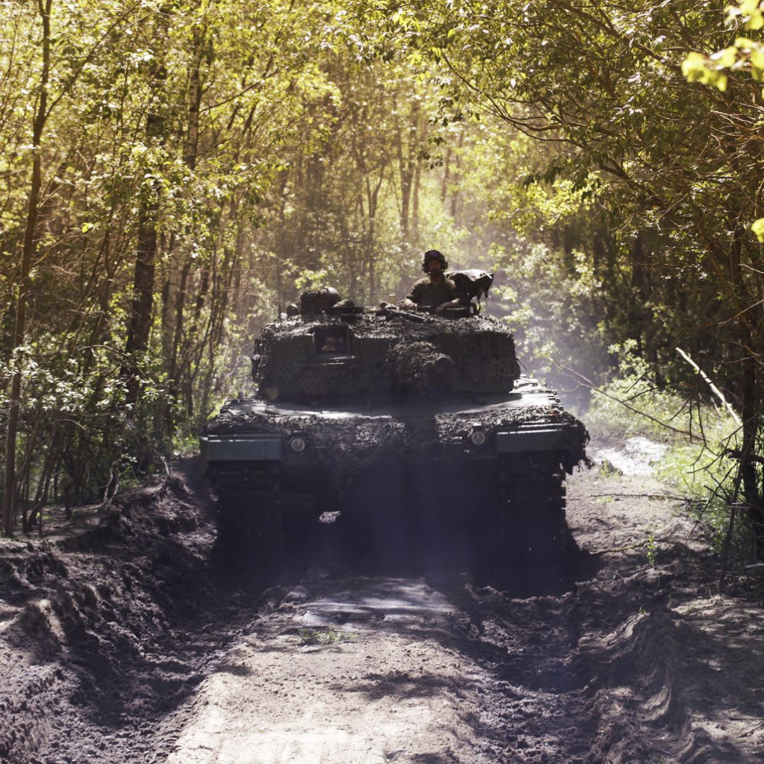 SNAFU!: Norwegian Army Armor...Leopard in the trees...