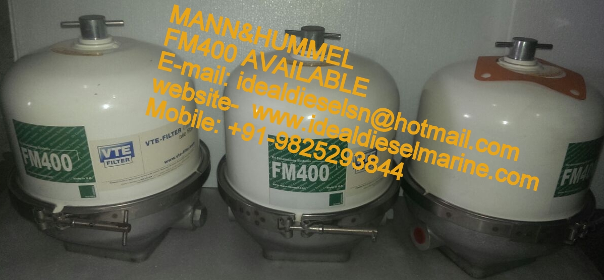 IDEAL DIESEL MARINE: FM600 MANN CENTRIFUGE FM400 MANN&HUMMEL CENTRIFUGE ...