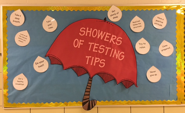 Test Taking Tips Bulletin Board Ideas