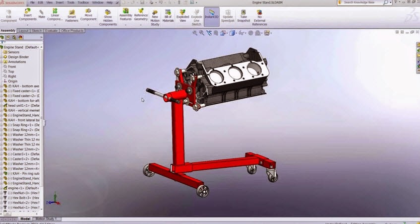 Solidworks: How to Implementing Large Assembly Best Practices ...