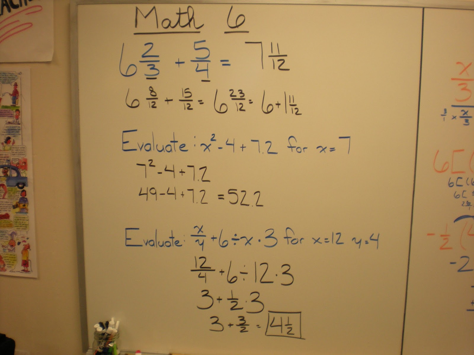 Mr. Giomini's Mathematics Blog: Day 43: Math 6 - Introduce Topic Four ...