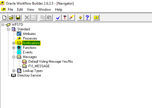 Oracle Applications Blog How To Send Fyi Notification In Oracle Workflow 0210