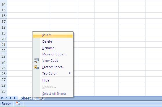 With True Facts: Excel - Insert, Rename or Delete a Worksheet