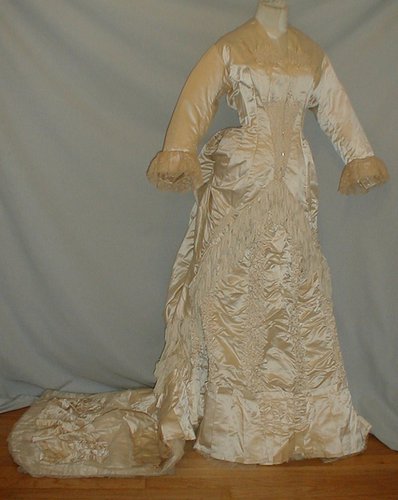 All The Pretty Dresses: 1870's Wedding (?) Dress