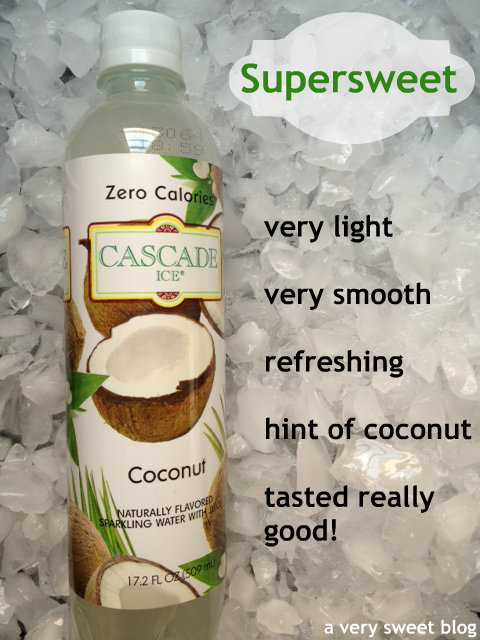Cascade Ice Flavored Sparkling Water & Mixer Review | A Very Sweet Blog