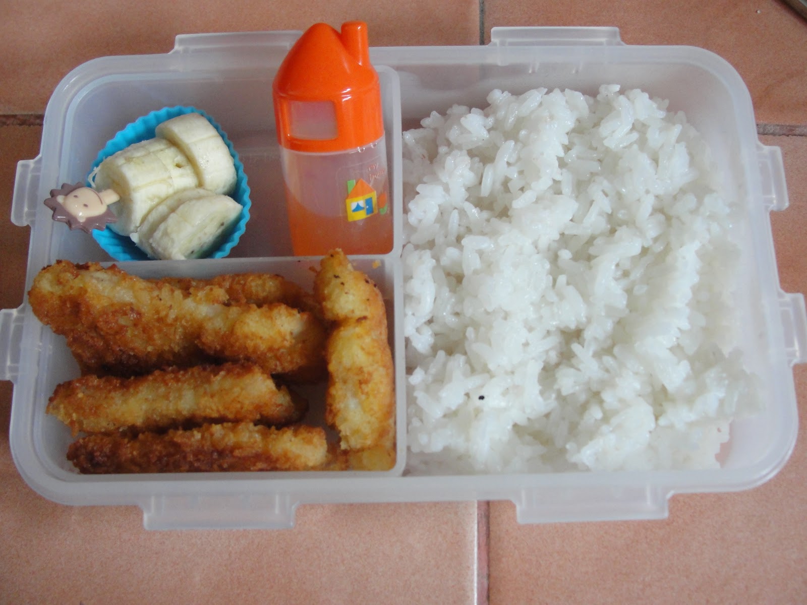 Life Simplified: Fish Fillet and Hashbrown Bento